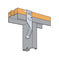 Simpson TSP Stud Plate Tie - G90 Galvanized – Fasteners Plus