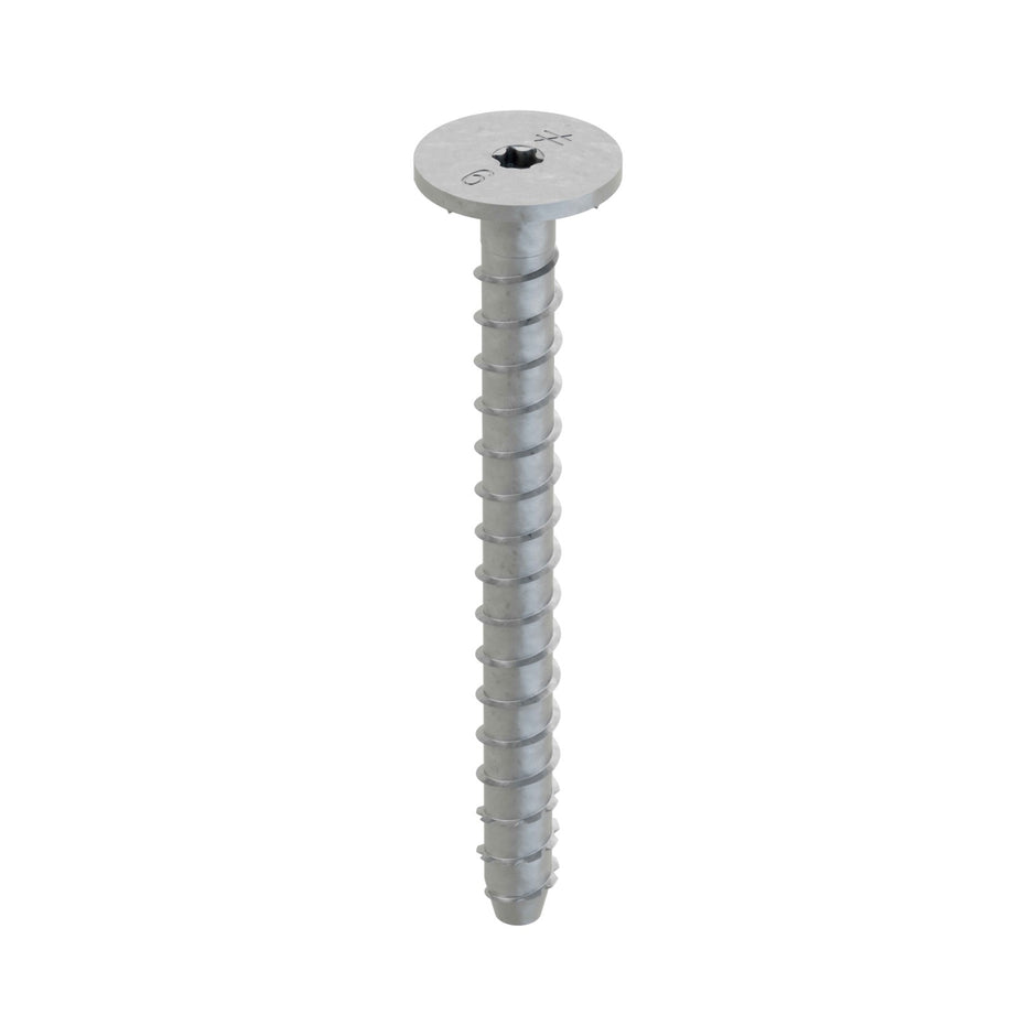 Galvanized Large Diameter Concrete Screws At Fasteners Plus