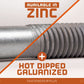Conquest 1-3/8" (W) x 3-7/16" (L) x 1/4" (D) Round Pipe U Bolt - Zinc ...