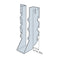 Simpson Strong-Tie U210 2x10 Face Mount Joist Hanger - G90 Galvanized ...