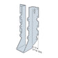 Simpson Strong-Tie U210 2x10 Face Mount Joist Hanger - G90 Galvanized ...