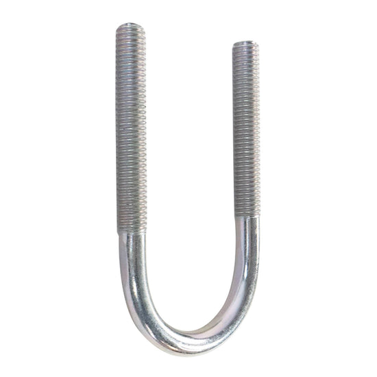Conquest 2" (W) x 4" (L) x 3/8" (D) Round Pipe U Bolt - Zinc ...