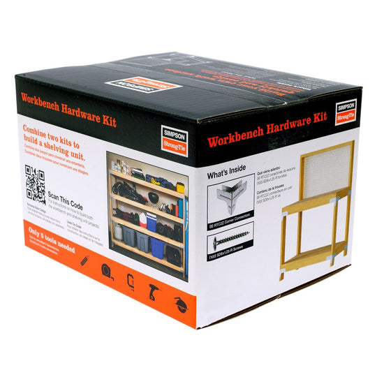 Simpson WBSK Workbench and Shelving Hardware DIY Kit – Fasteners Plus