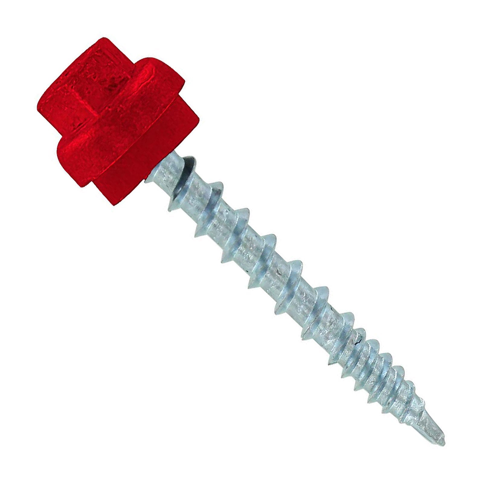 ST Fastening #10 x 1-1/2" ZXL Woodbinder Metal Roofing Screw - Crimson ...