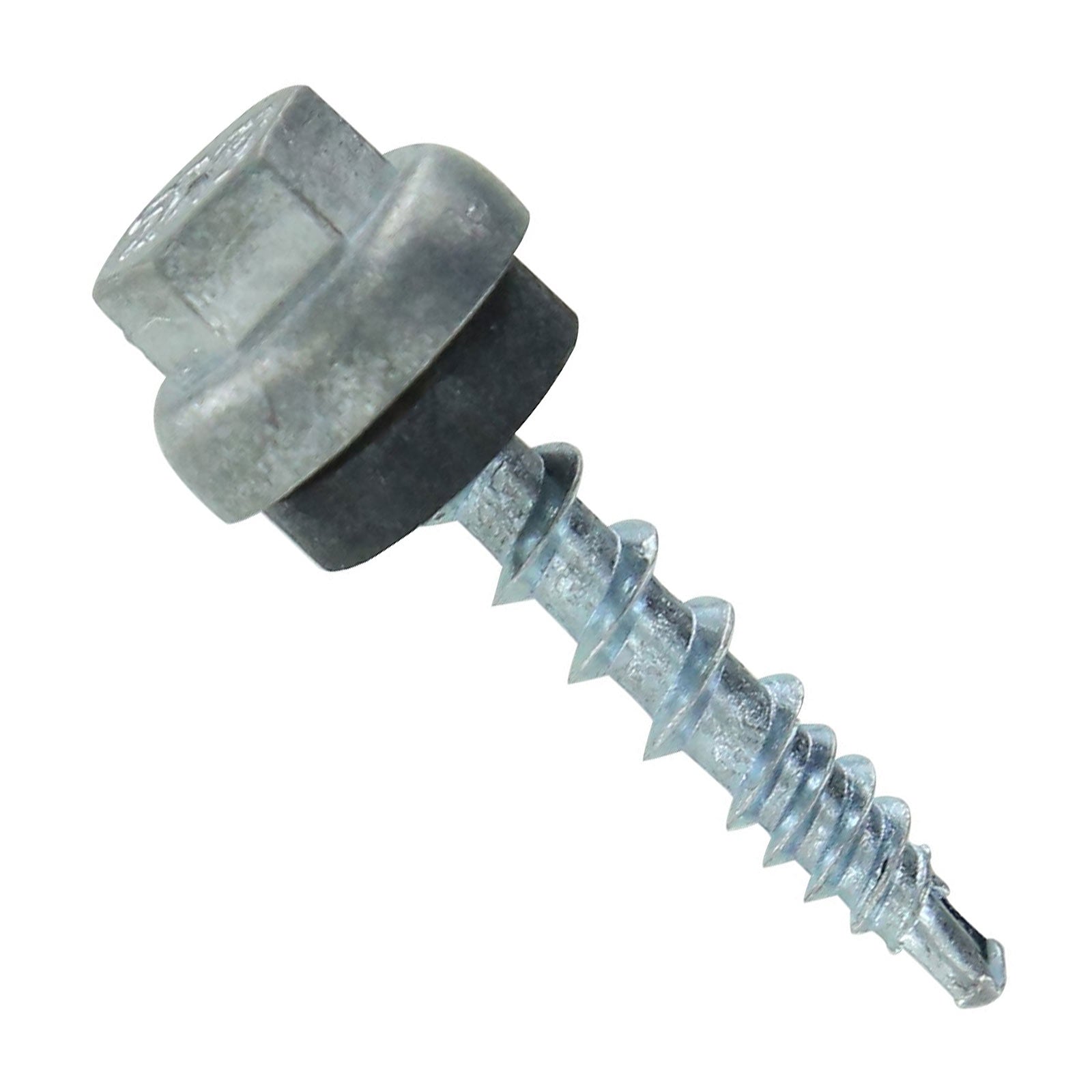 ST Fastening #10 x 1" ZXL Woodbinder Metal Roofing Screw - Electro-Gal ...