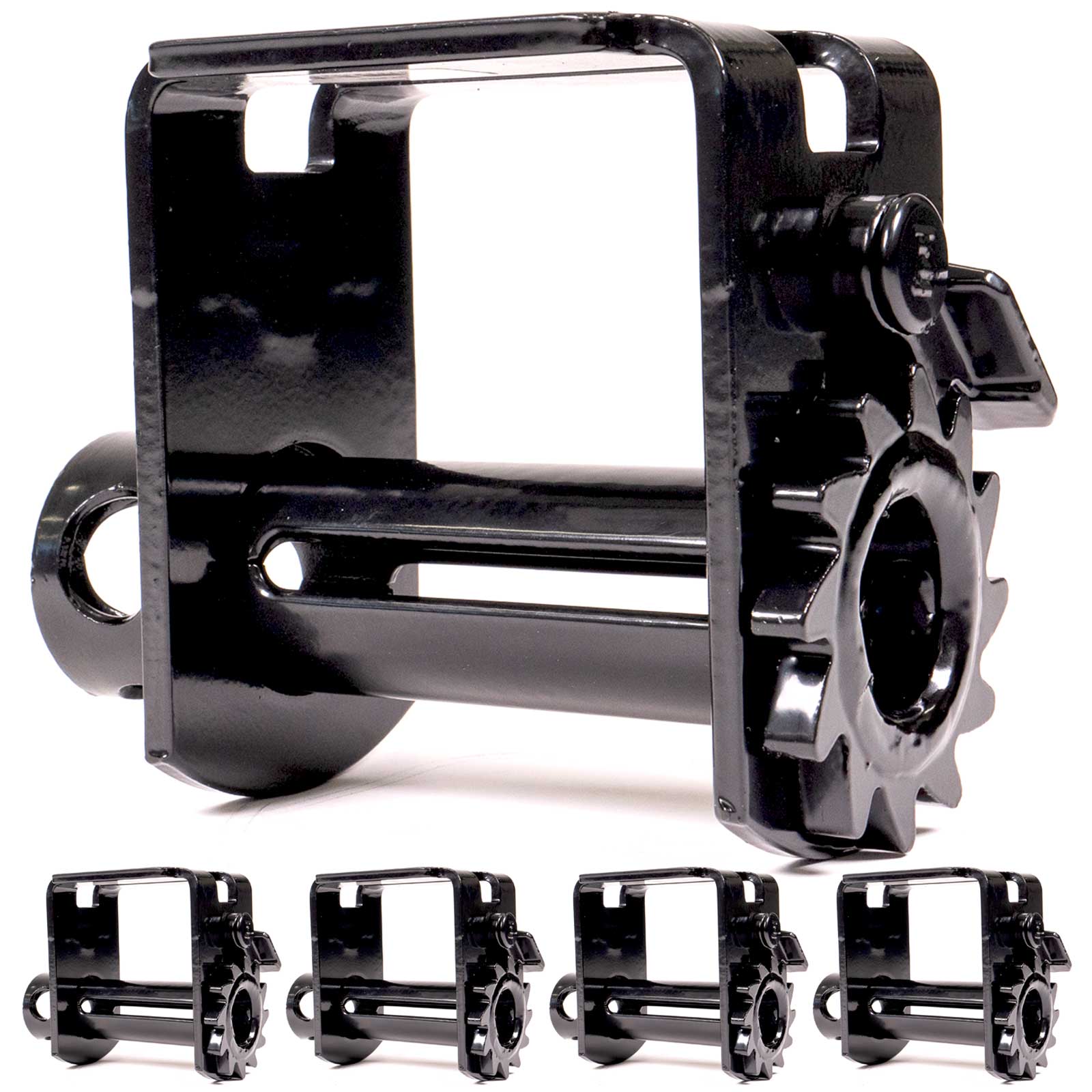 4" Standard Sliding Double L Track Flatbed Winch | 5-Pack – Fasteners Plus