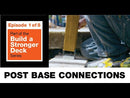 Simpson Strong-Tie CBS66 Column Bases - Galvanized – Fasteners Plus