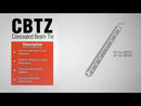 Simpson CBT4Z Concealed Beam Tie - Zmax Finish – Fasteners Plus