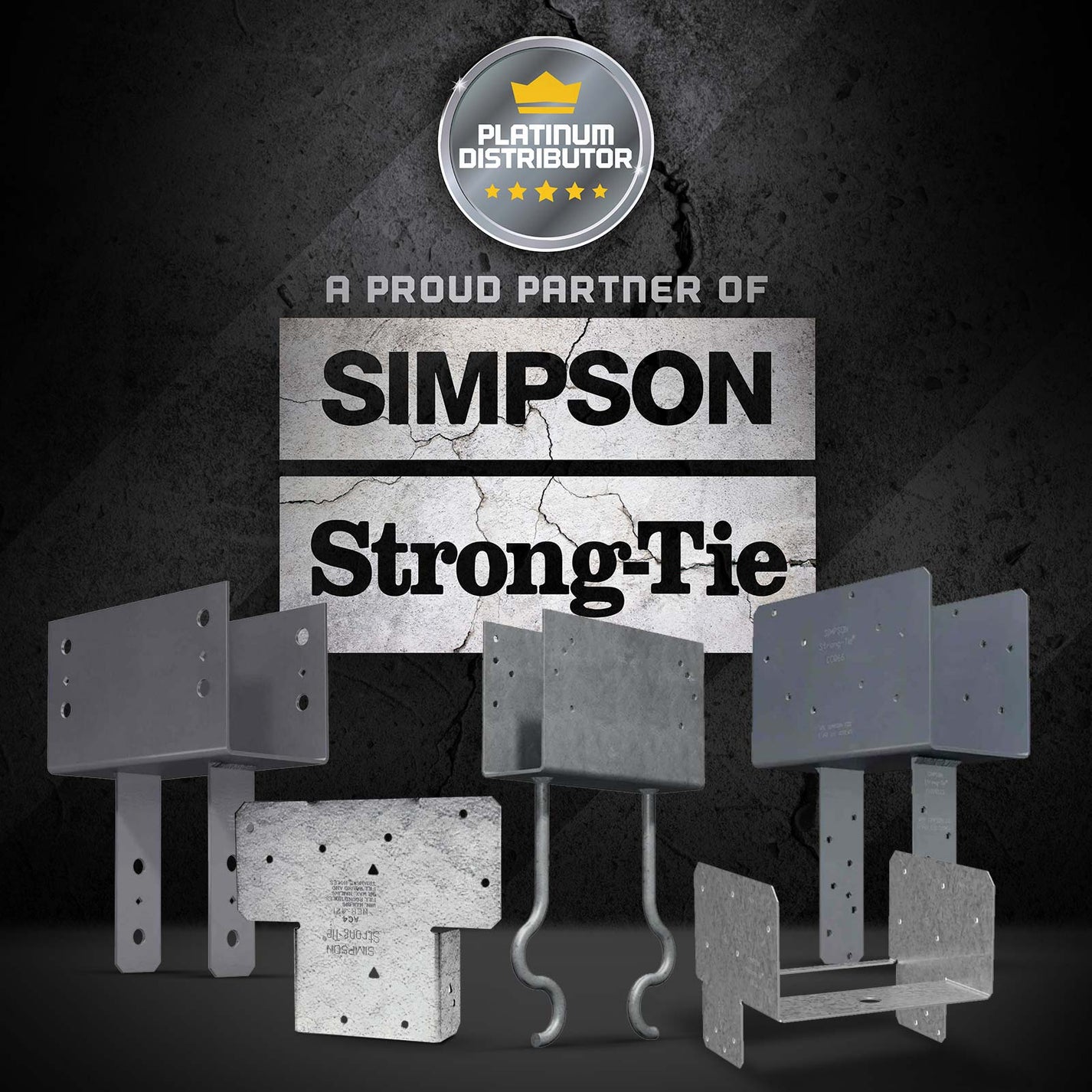 Simpson PBS66 6x6 Post Base Stand Off - G90 Galvanized – Fasteners Plus