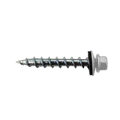 #12 x 1-1/2" Type 17 Woodbinder Metal Roofing Screw For OSB - Alamo Wh ...