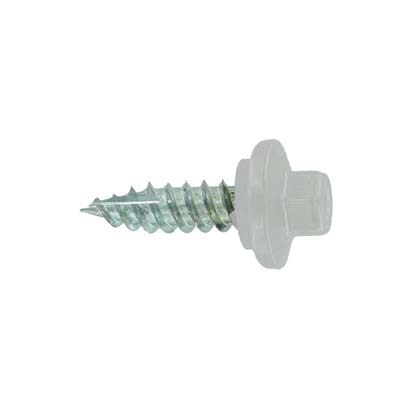 #12 x 3/4" ST-XL Woodbinder Metal Roofing Stitch Screw - Alamo White ...
