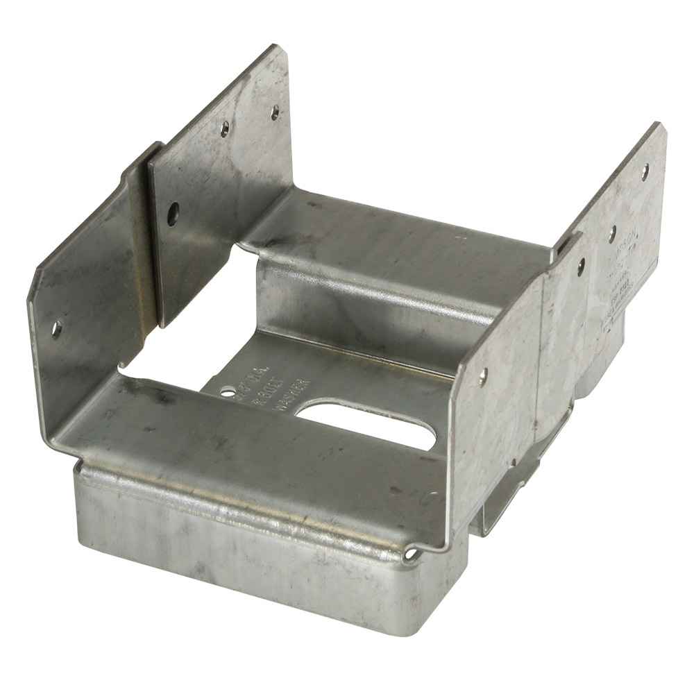 Simpson ABA46RZ Rough Cut 4x6 Adjustable Post Base - Zmax Finish ...