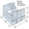 Simpson ABA46Z 4x6 Adjustable Post Base - Zmax Finish – Fasteners Plus