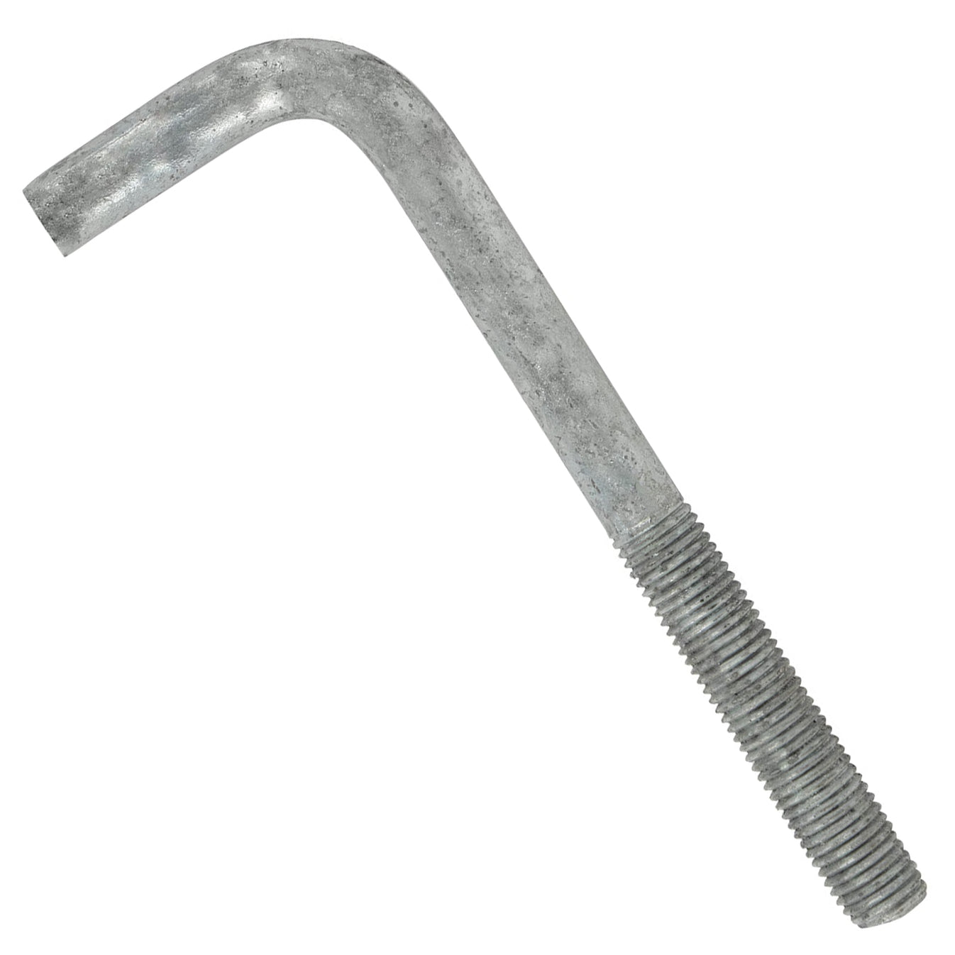 1"-8 x 12" L-Bolt Concrete Anchor Bolt - Hot Dip Galvanized – Fasteners ...