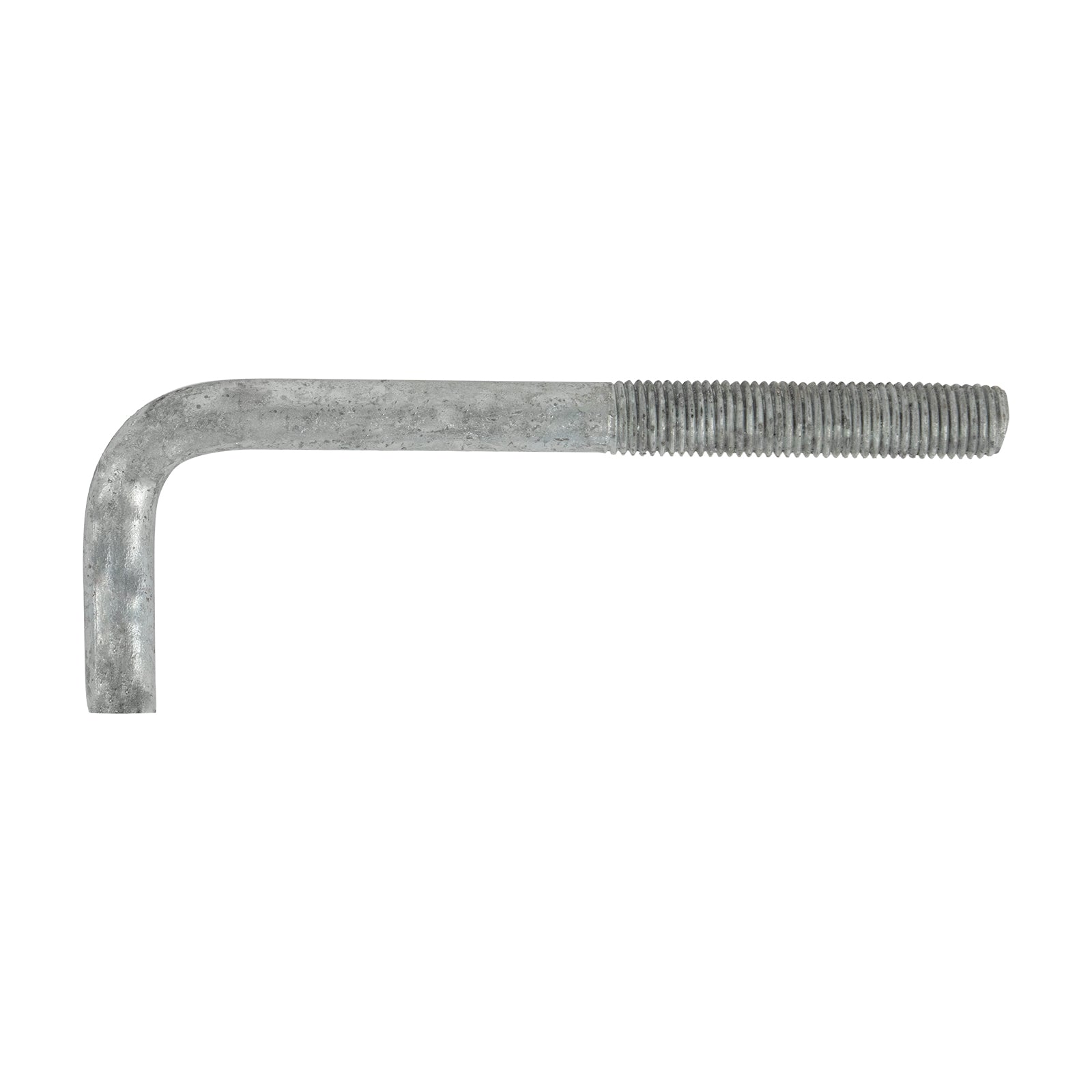 1"-8 x 12" L-Bolt Concrete Anchor Bolt - Plain – Fasteners Plus