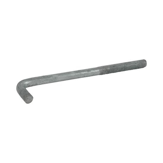 1"-8 x 15" L-Bolt Concrete Anchor Bolt - Plain – Fasteners Plus