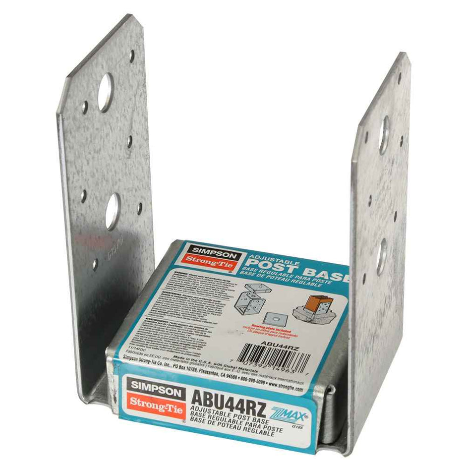 Simpson Adjustable Post Bases - ABA/ABU/ABW | Fasteners Plus