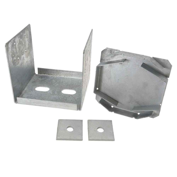 Simpson ABU88HDG 8x8 Adjustable Post Base - Hot Dip Galvanized ...