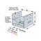 Simpson ABU88RZ Rough Cut 8x8 Adjustable Post Base - Zmax Finish ...
