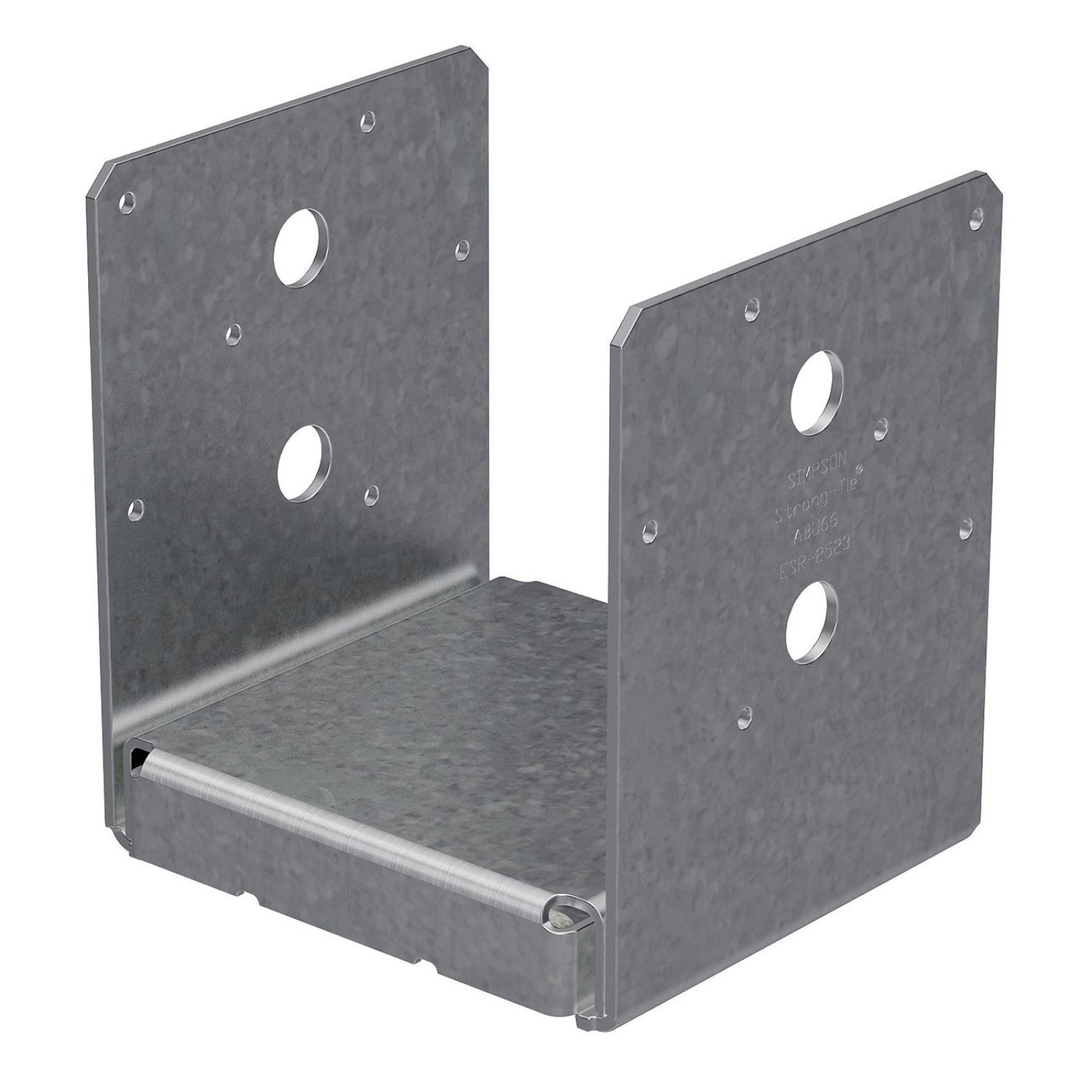 Simpson ABU65Z Adjustable Post Base with Uplift - ZMAX – Fasteners Plus