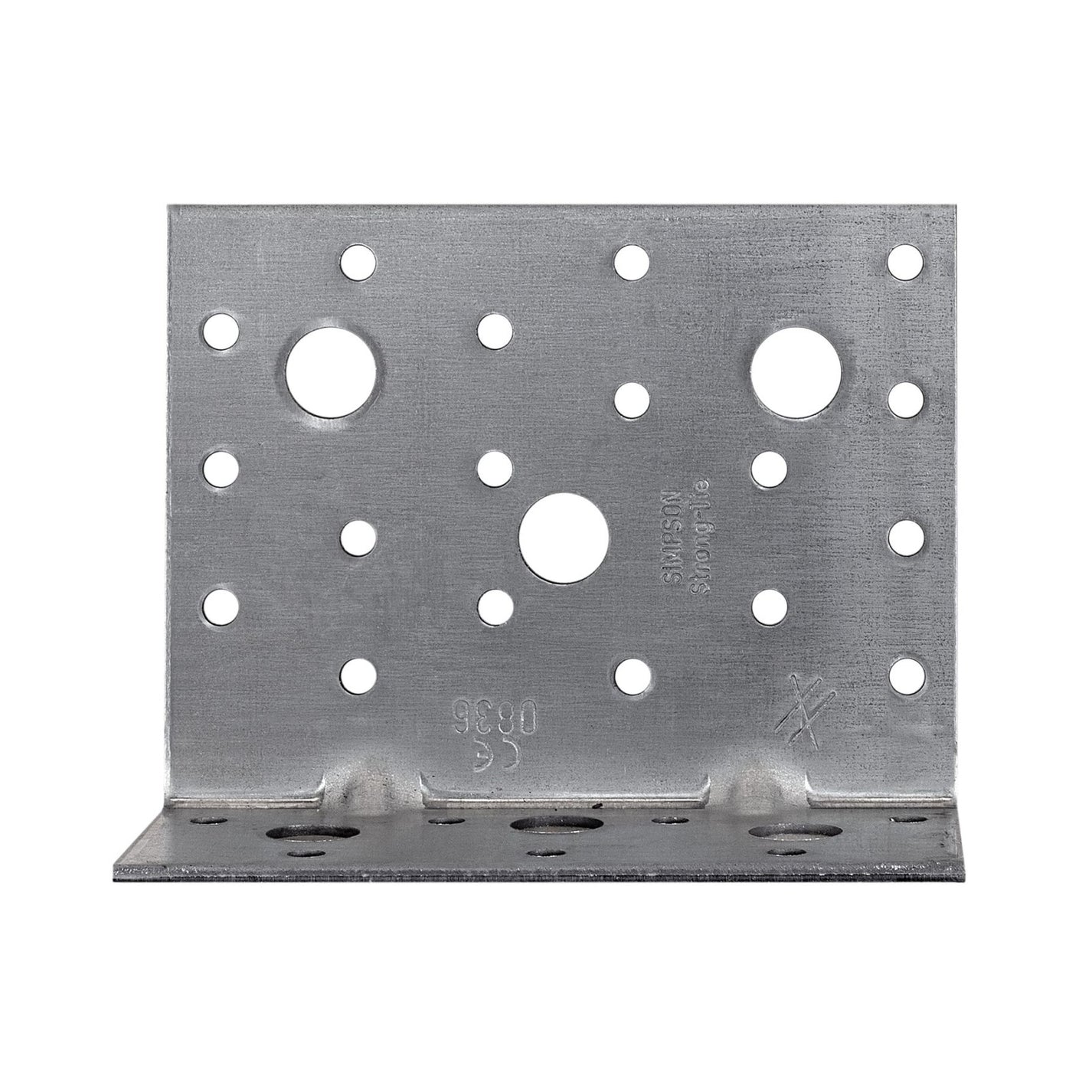 Simpson AE116 Cross-Laminated Timber Angle Bracket - G90 Galvanized ...