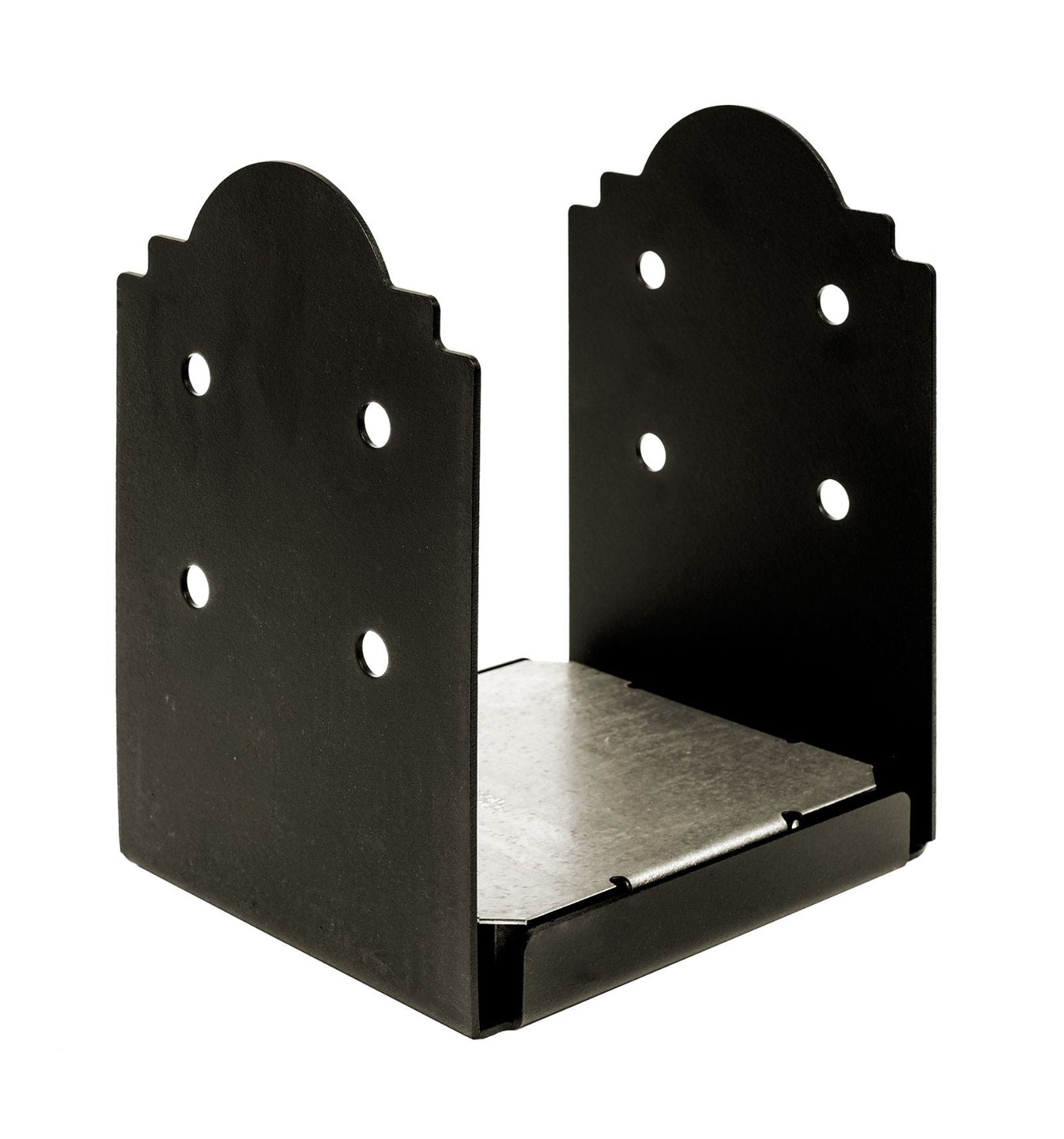 Simpson APB88R Ornamental Rough Cut 8x8 Post Base - Black Powder Coat ...