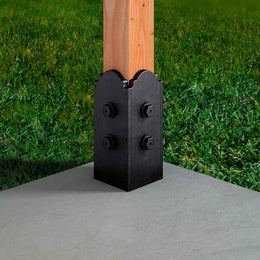 Simpson APBDW44 Composite 4x4 Decorative Post Base Cover - Screws Incl ...