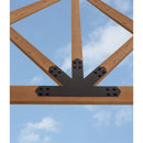 Simpson Strong-Tie APGP1212 Decorative Gable Plate for 12:12 Roof Pitc ...