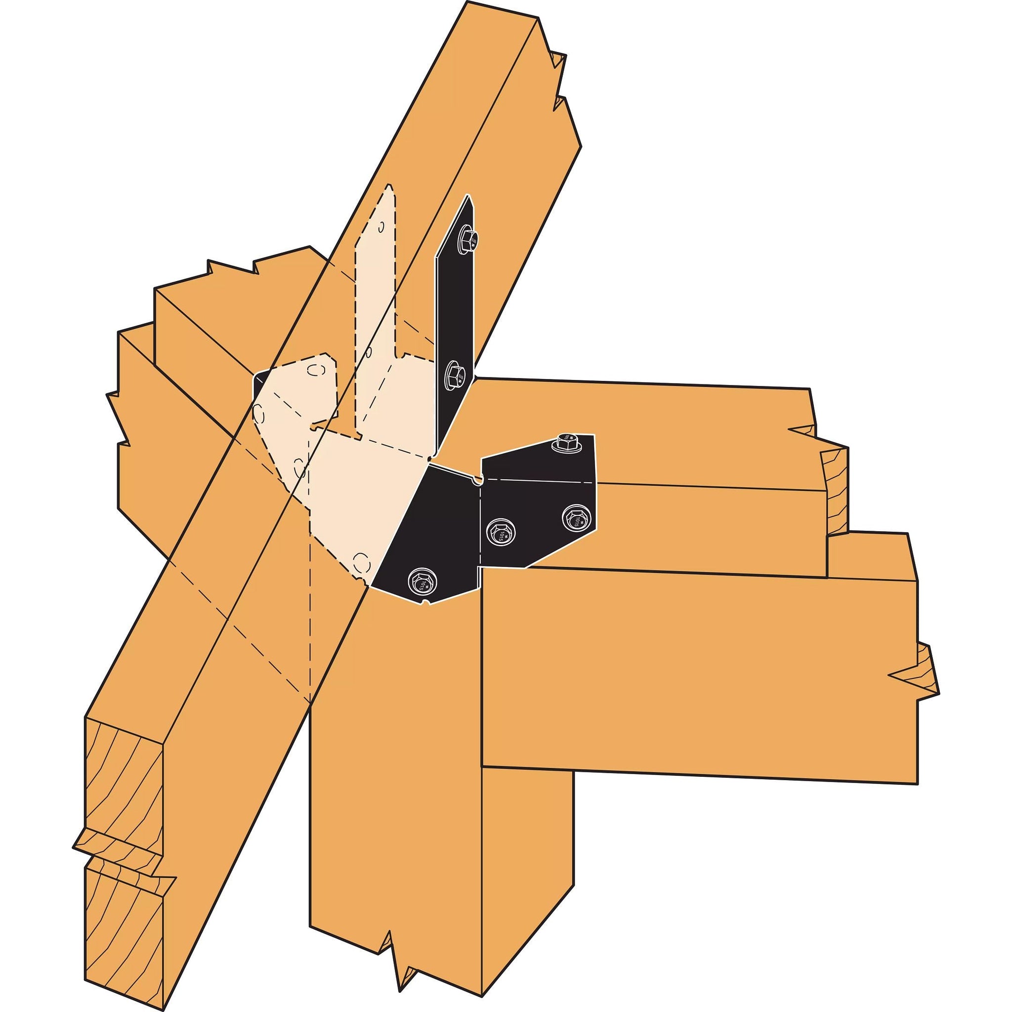 Simpson Strong-Tie APGT2 Outdoor Accents - With Required Fasteners ...