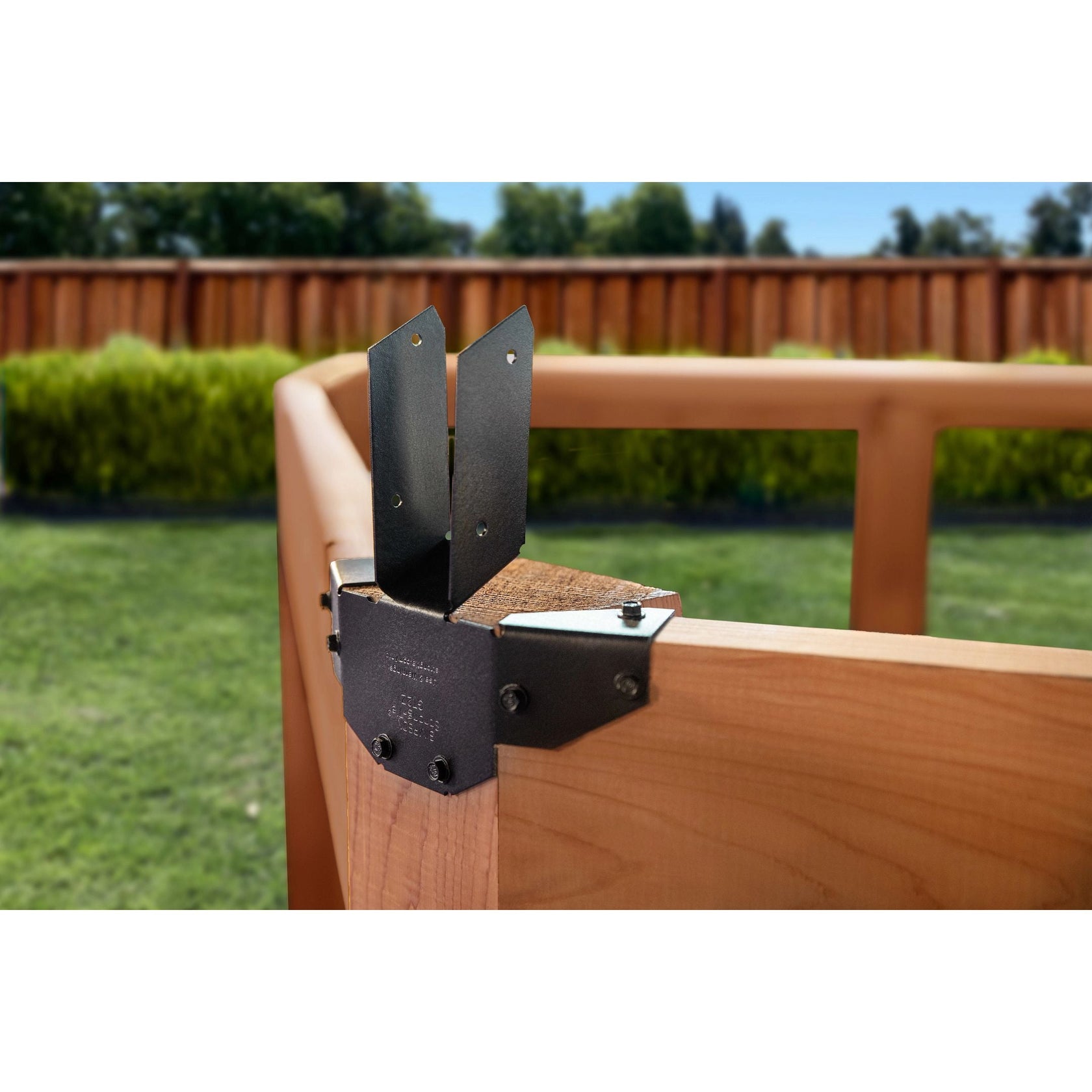 Simpson APGT2 Gazebo Tie, 16 Gauge- Black Powder Coat – Fasteners Plus