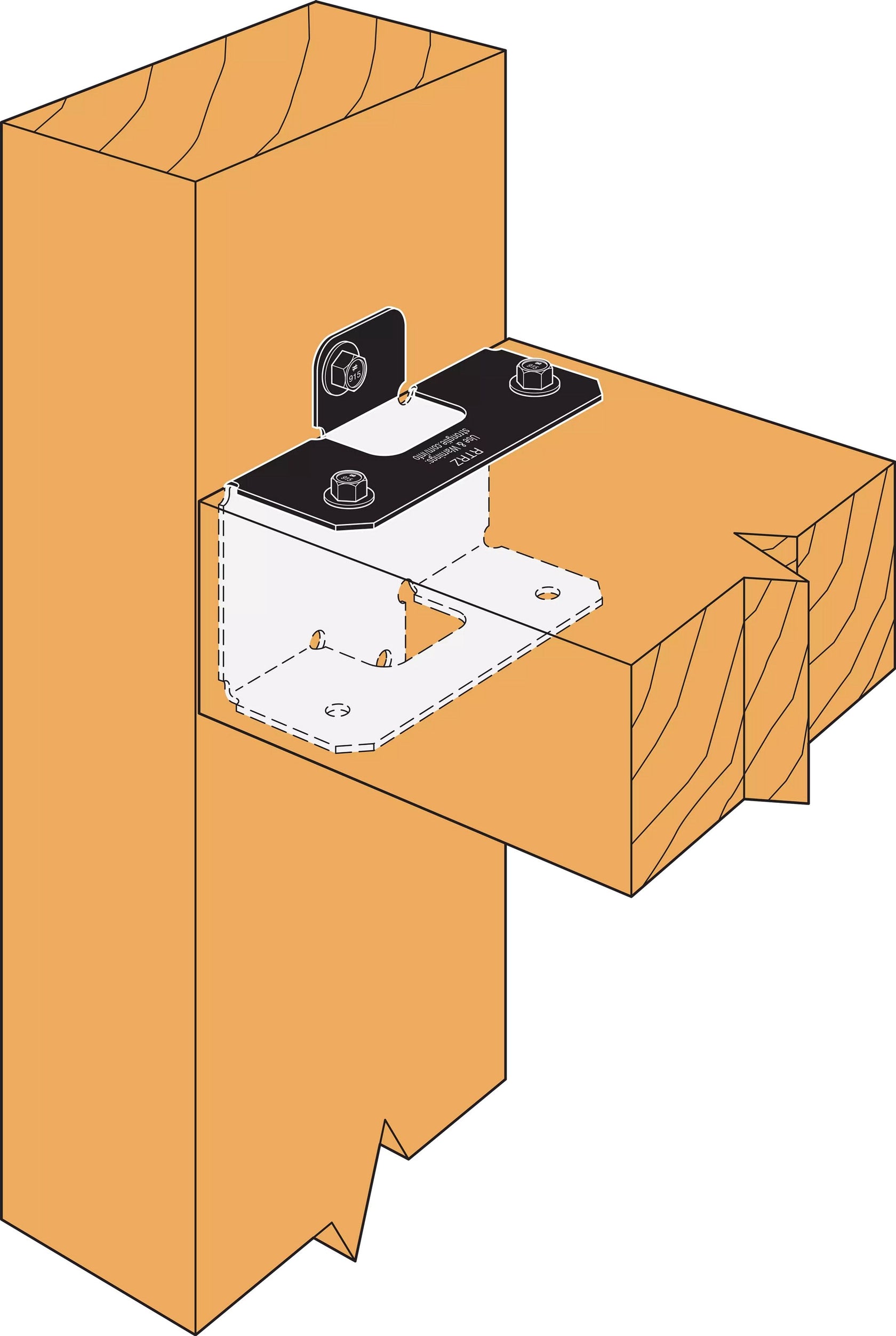 Simpson Strong-Tie APRTR Outdoor Accents - With Required Fasteners ...