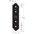 Simpson APST412 Ornamental 4x Flat Strap - With Required Fasteners ...