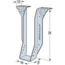 Simpson BA212 Beam Hanger, 12 Gauge - G90 Galvanized – Fasteners Plus