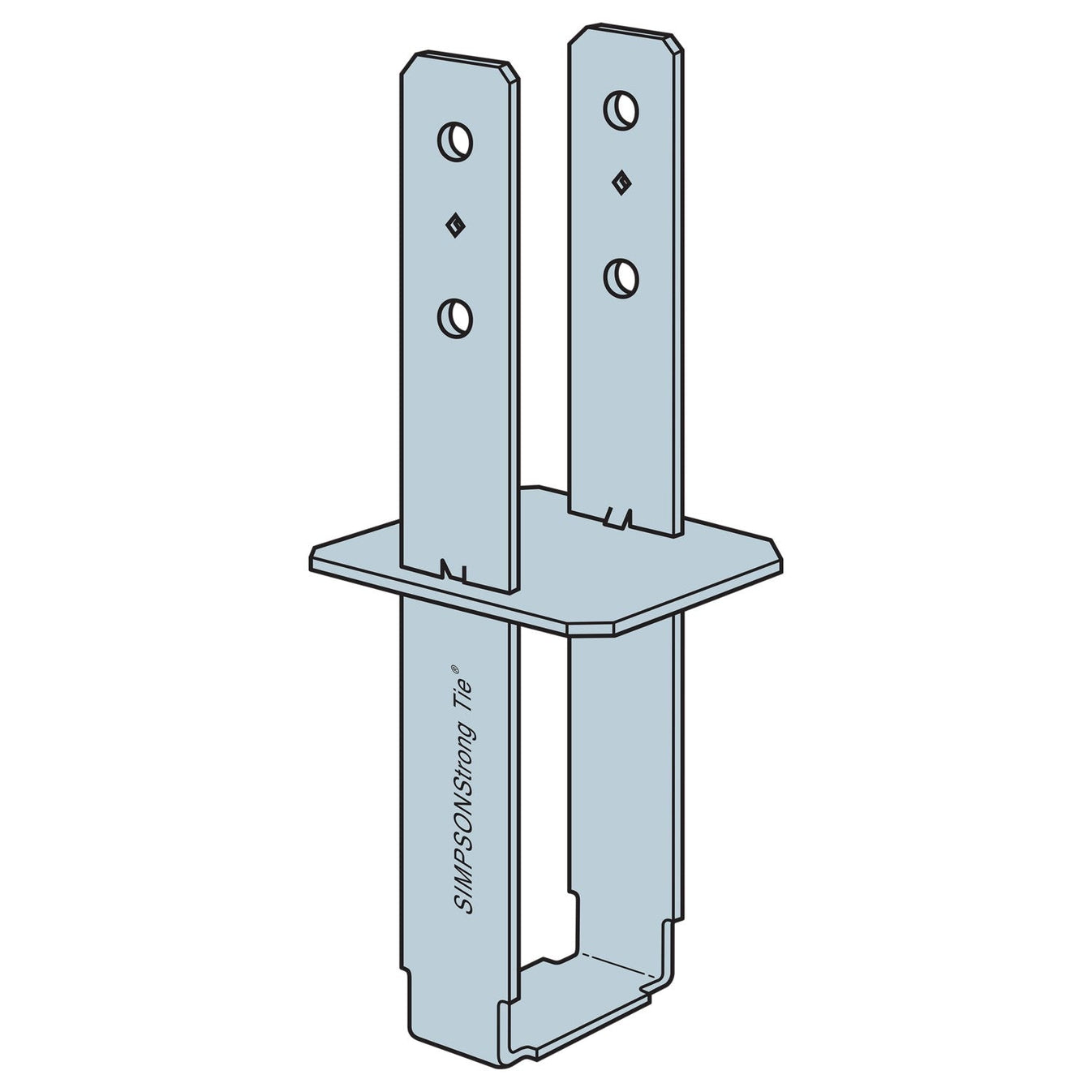 Simpson CB46X Column Base – Fasteners Plus