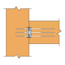 Simpson CBH2.37X7.63C-KT Concealed Glulam Beam Hanger - Electro-Galvan ...
