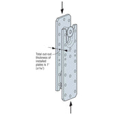 Simpson CBH2.37X9.75-R10 2 3/8" x 9 3/4" Concealed Beam Hanger - Elect ...