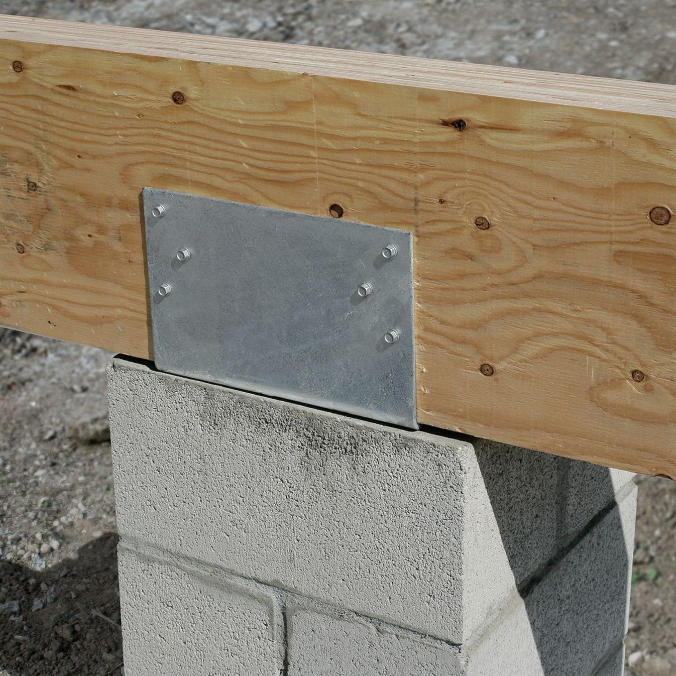 Simpson CCQM3.62-SDSHDG Column Cap for GFCMU and Concrete Piers ...