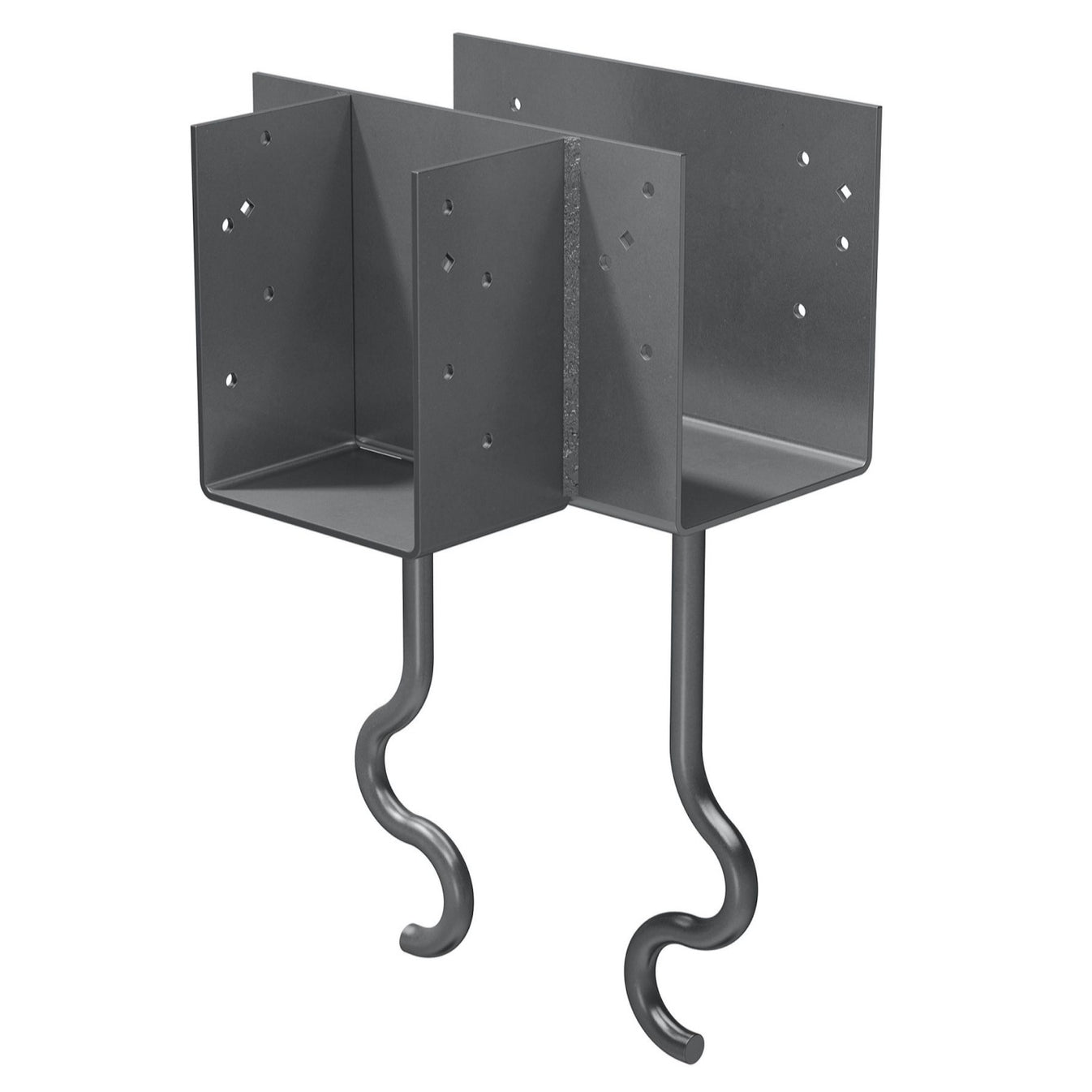 Simpson CCTQM5.50X-SDS Column Cap, T Configuration for GFCMU and Concr ...