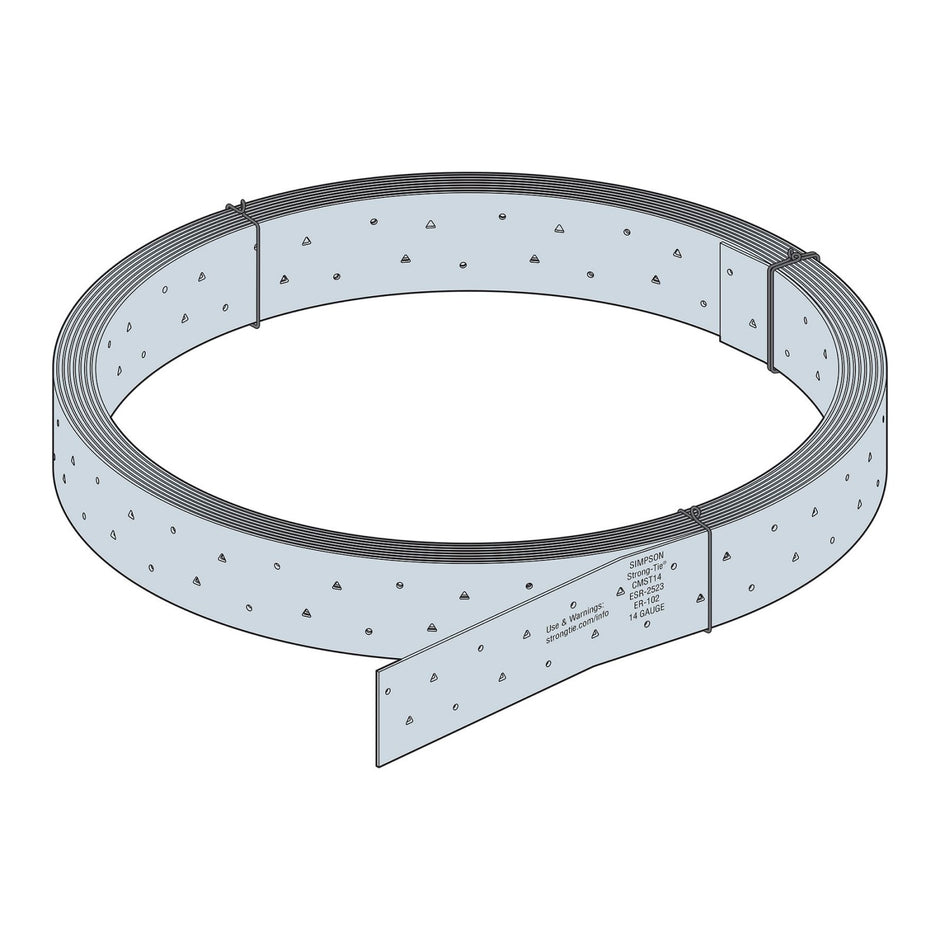 Simpson CS/CSHP/CMST Coiled Straps - Strong-Tie Wood Connectors ...