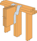 Simpson DGHT3.62/16 3-1/2" x 16" Top-Flange Fire Wall Hanger - G90 ...