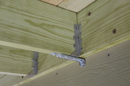 Simpson DTT1Z-KT Deck Tension Tie Kit w/Fasteners - Zmax Finish ...