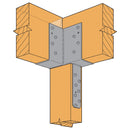 Simpson ECCLLQ464SDS 4x6x4 End Column Cap L-Shaped Left, Quick-Install ...