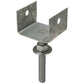 Simpson EPB44PHDG 4x4 Elevated Post Base - Hot Dip Galvanized ...