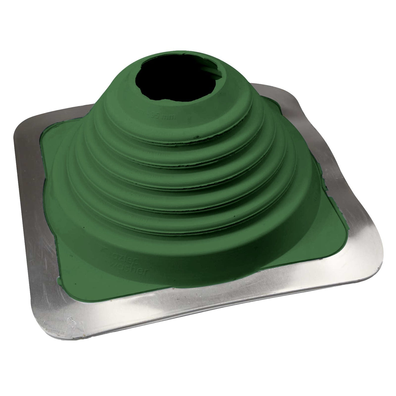 #4 Roofjack Square EPDM Pipe Flashing Boot, Dark Green – Fasteners Plus