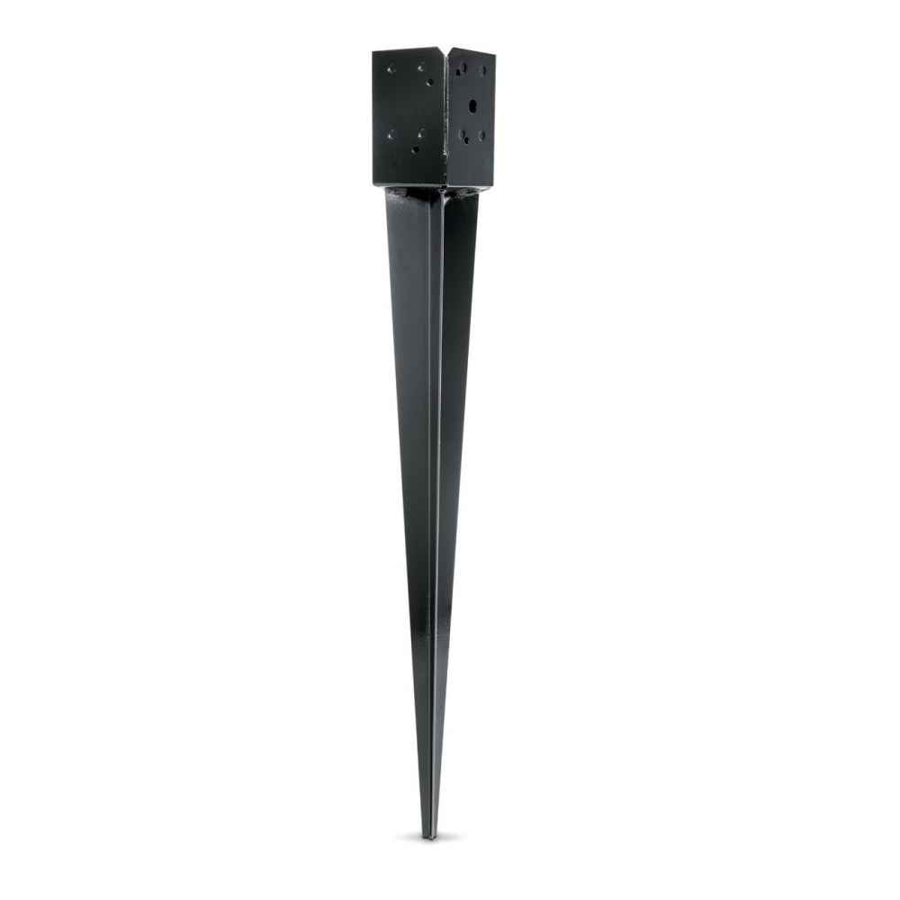 Simpson FPBS44 E-Z Spike Fence Post Spike - Black Powder Coated ...
