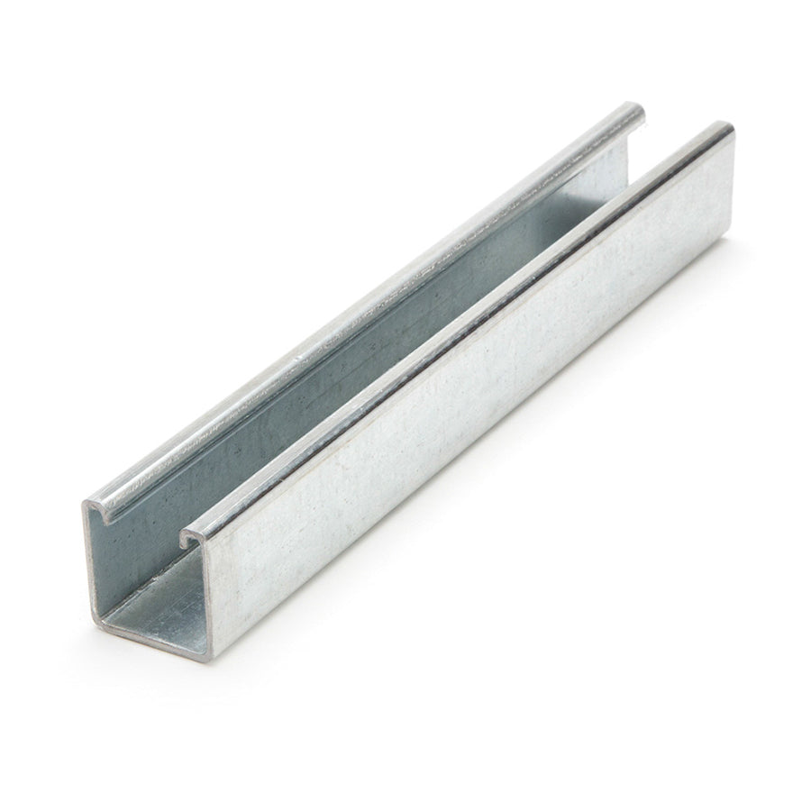 1-5/8" x 1-5/8" Strut Channel with Short Slots 10 ft. - Pre-Galvanized ...