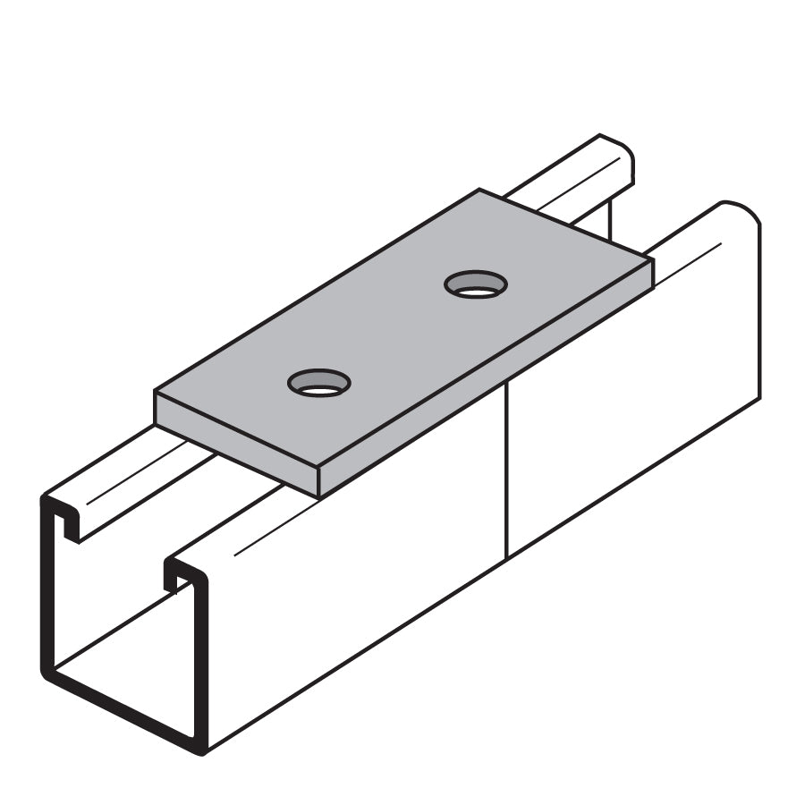 2-Hole Splice Plate - 304 Stainless Steel – Fasteners Plus