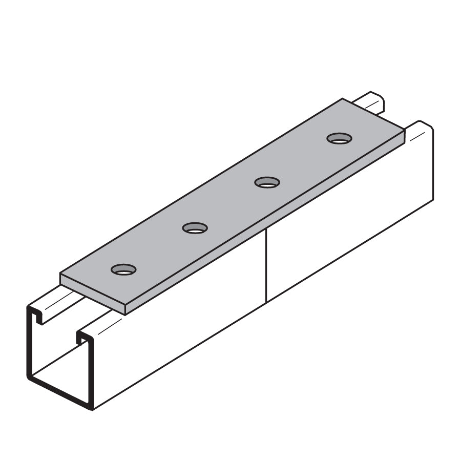 4-Hole Splice Plate - 304 Stainless Steel – Fasteners Plus