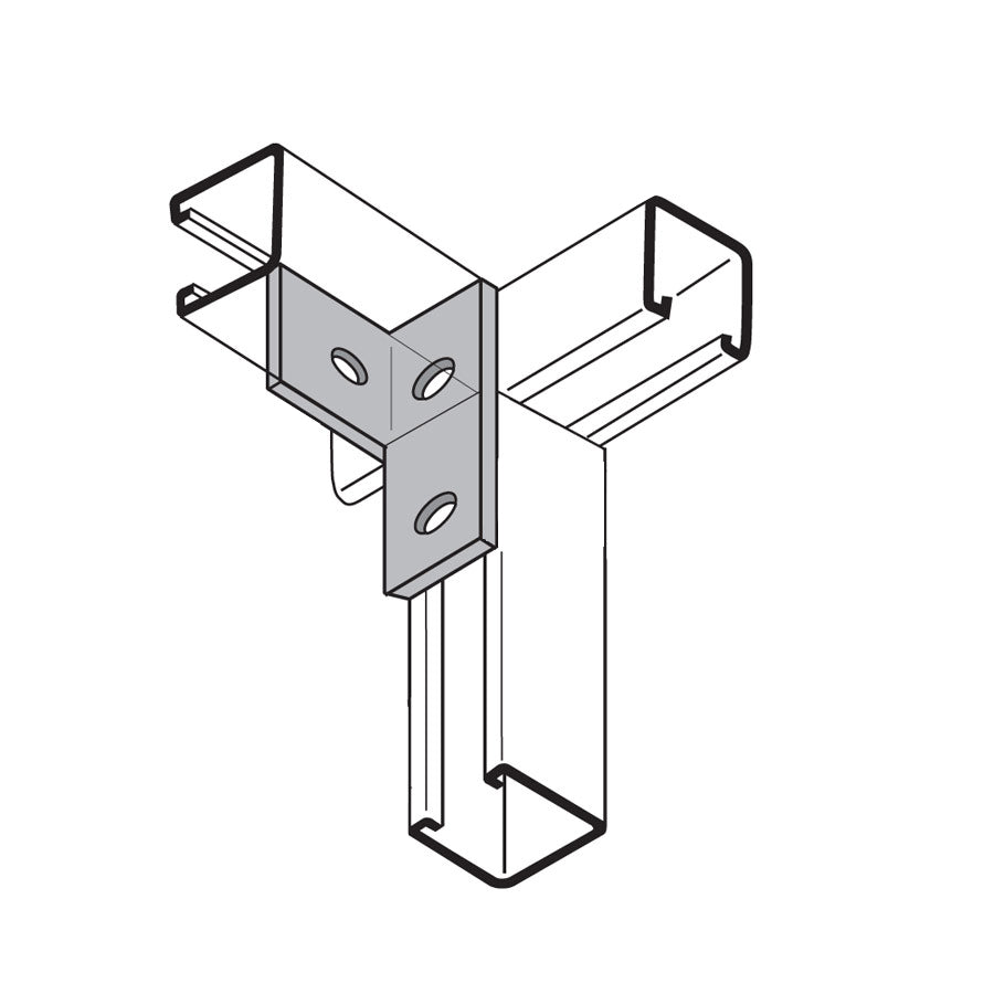 Offset Tee Angle (LEFT) - Electro-Galvanized – Fasteners Plus