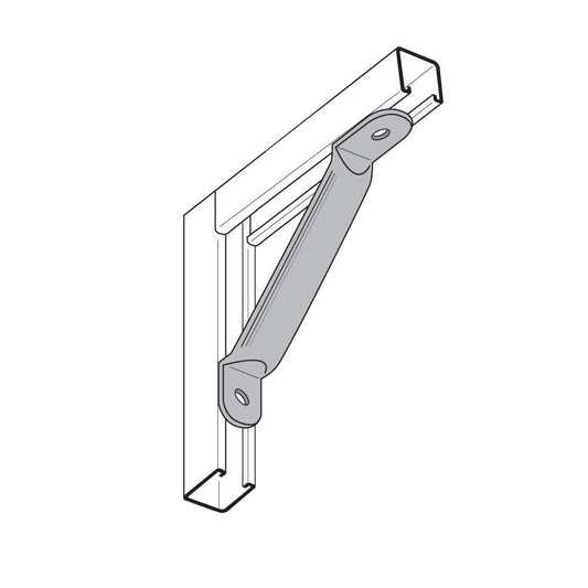 Shelf Brackets and Braces - Strut Channel Supports – Fasteners Plus